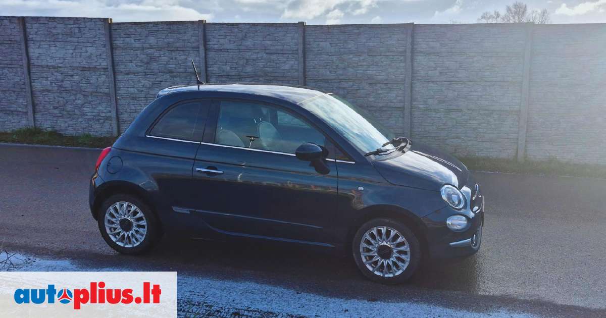 Fiat 500, 1.2 l., hečbekas 2016-05 m., | A29789475