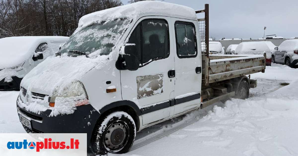 Renault Master, 2.5 l., preču mikroautobuss 2009-02 m., | A29791125