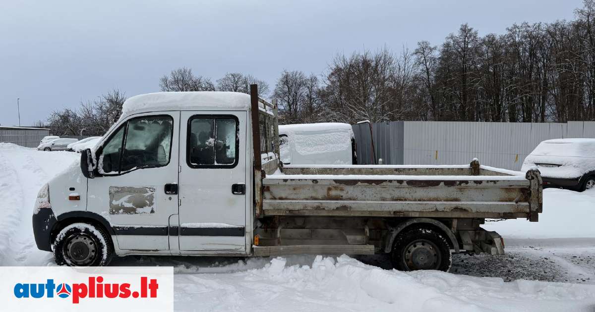 Renault Master, 2.5 l., preču mikroautobuss 2009-02 m., | A29791125