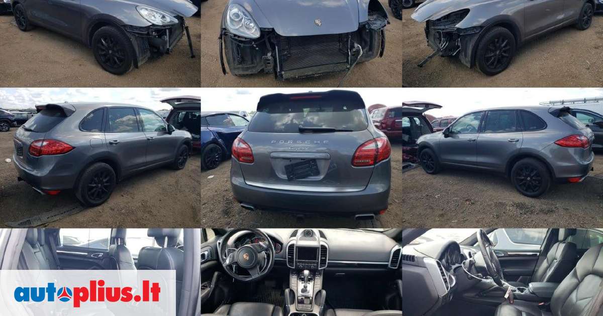 Porsche Cayenne Porsche cayenne pre facelift 3 6 l usa modelių dalys ...