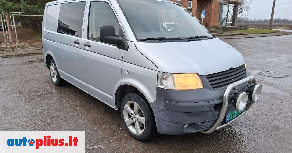 Volkswagen Transporter, 2.5 l., preču mikroautobuss 2008-06 m., | A29793919