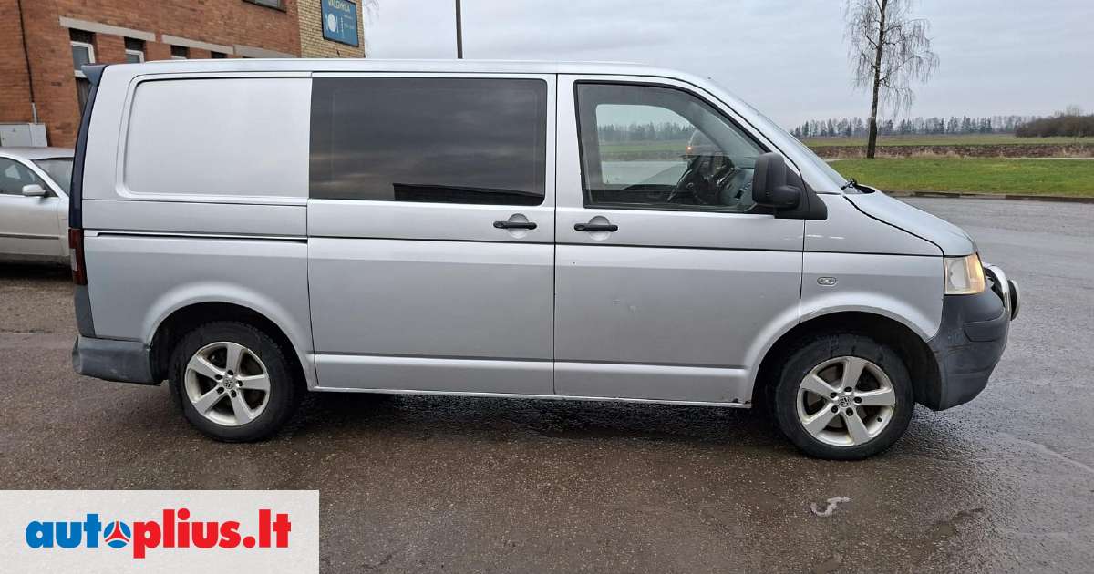 Volkswagen Transporter, 2.5 l., preču mikroautobuss 2008-06 m., | A29793919
