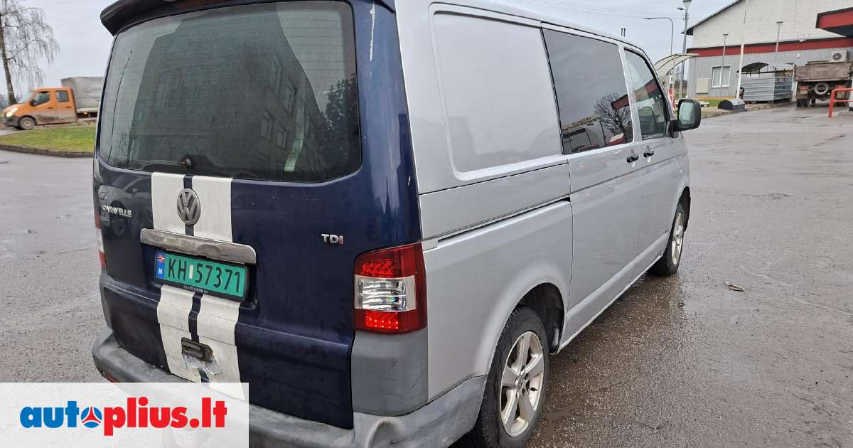 Volkswagen Transporter, 2.5 l., preču mikroautobuss 2008-06 m., | A29793919