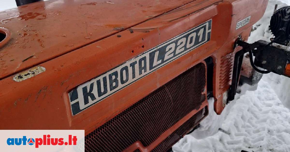Kubota L2201, traktoriai 1997-01 m., | A29793965