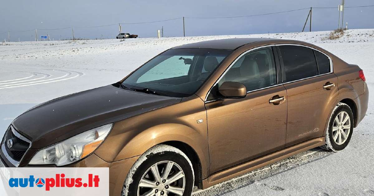 Subaru Legacy, 2.5 l., sedanas 2011 m., | A29794065