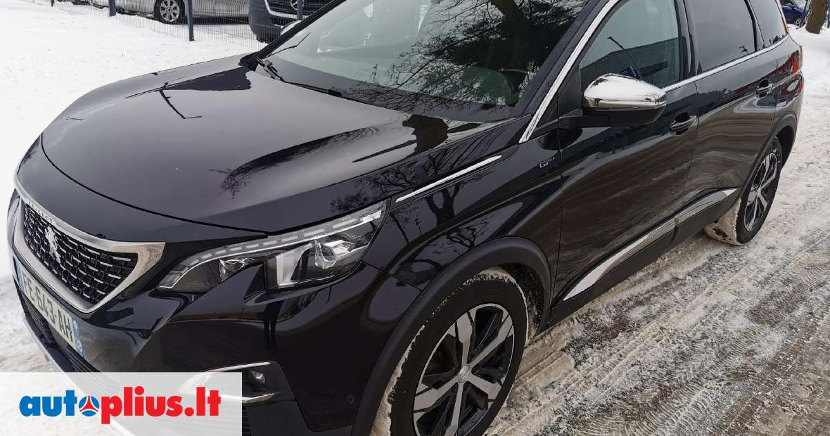 Peugeot 5008, 2.0 l., vienatūris 2019-03 m., | A29794333