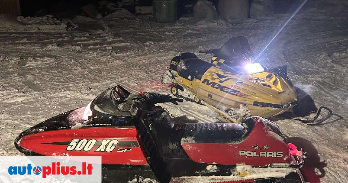 Polaris XC 500cc, sniego motociklai 2003 m., | A29794343