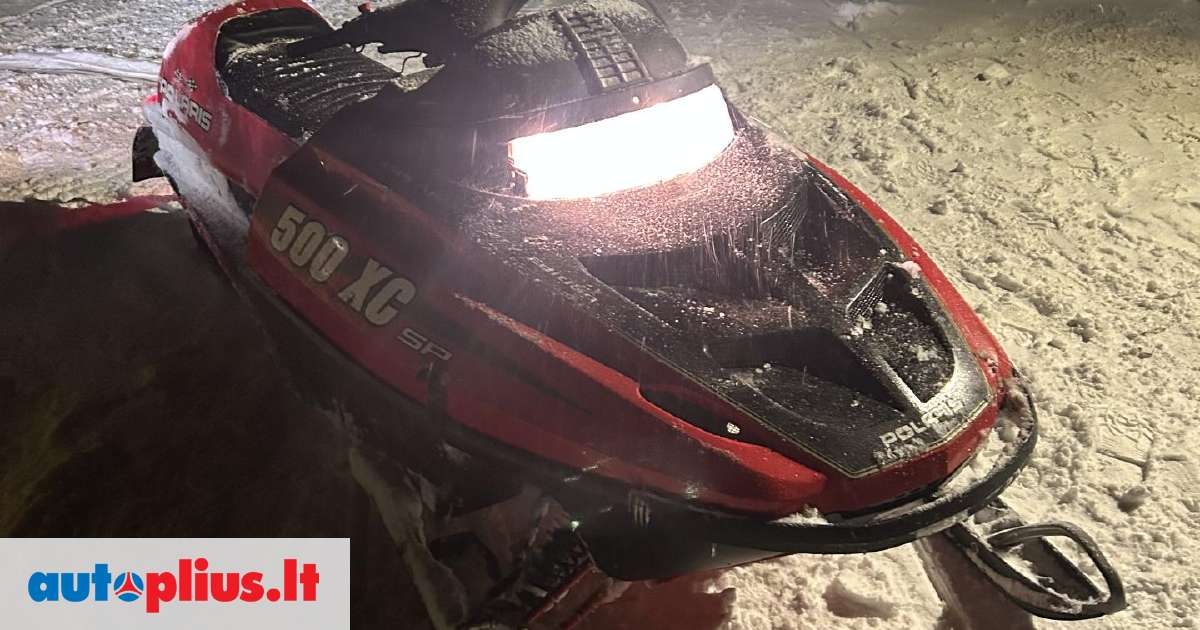 Polaris XC 500cc, sniego motociklai 2003 m., | A29794343