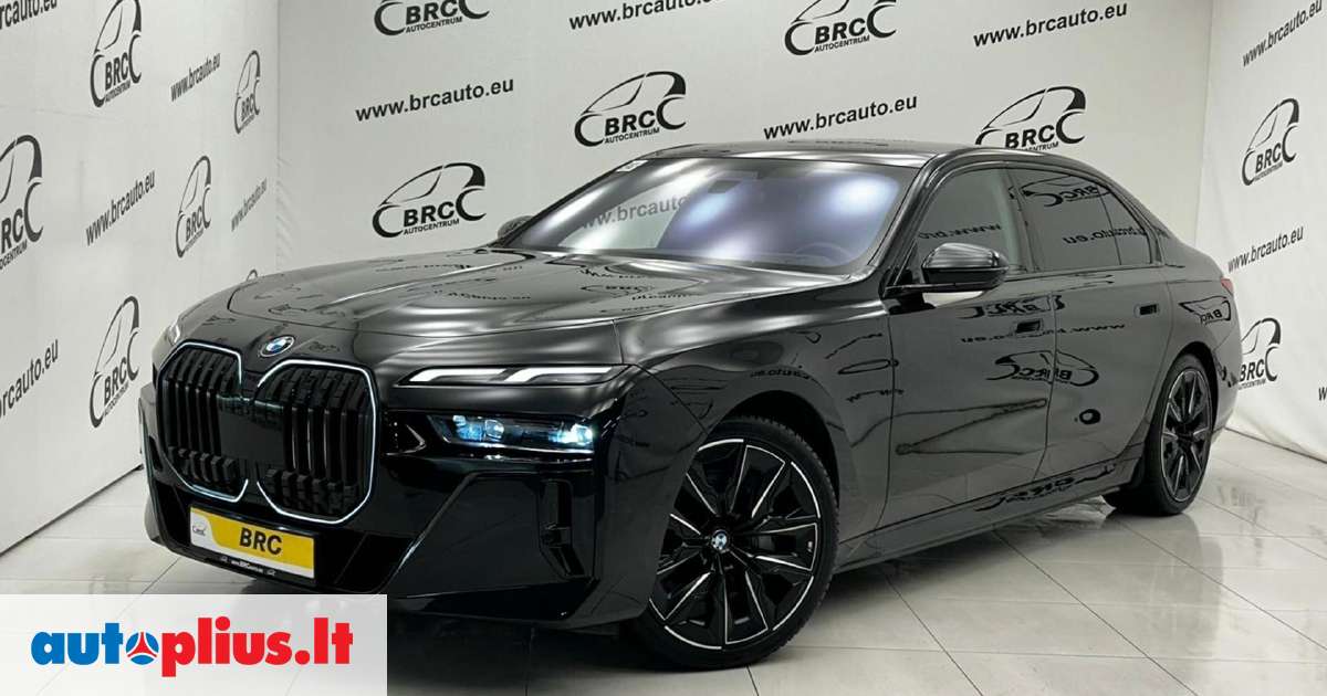 BMW i7, 102 kWh, saloon / sedan 2024-01 m., | A29794533