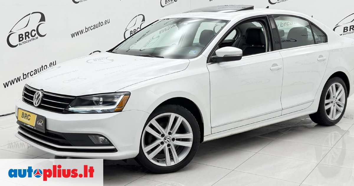 Volkswagen Jetta, 1.8 l., sedanas 2017-01 m., | A29794537