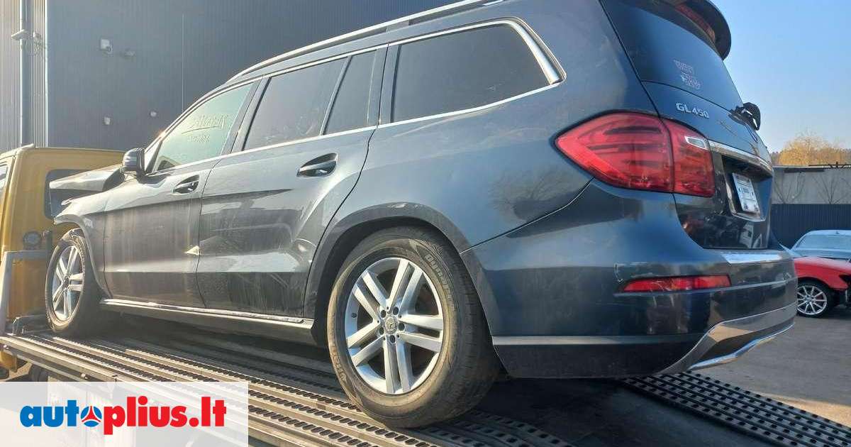 Mercedes-Benz GL klasė for parts. Variklio kodas m278 spalvos kodas 755 ...