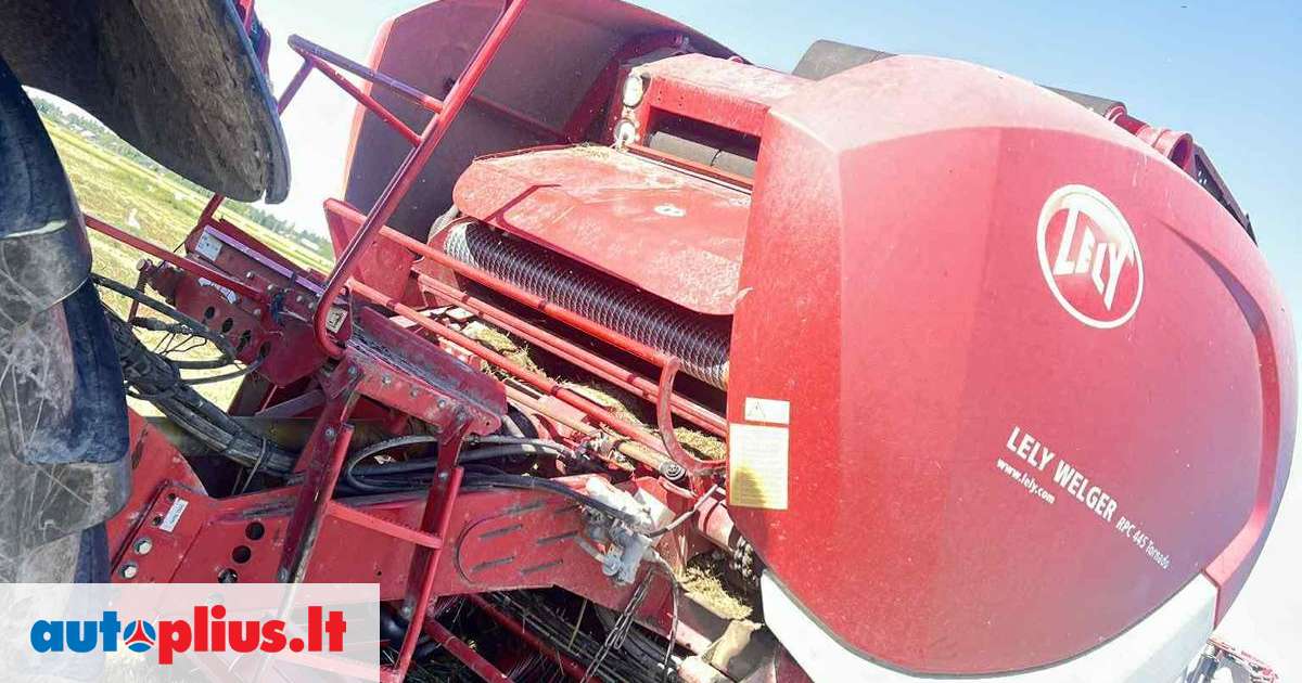 Lely Welger RPC 445 Tornado, presai 2012 m., | A29796431