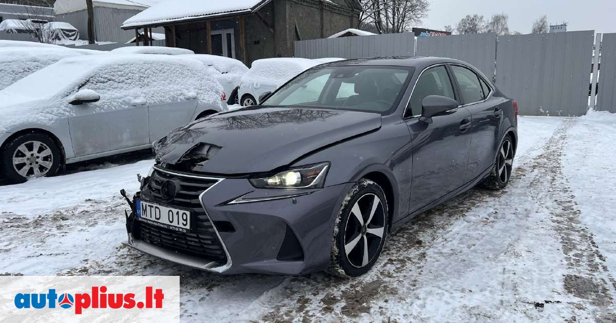 Lexus IS 300h, 2.5 l., sedanas 2017-03 m., | A29798031