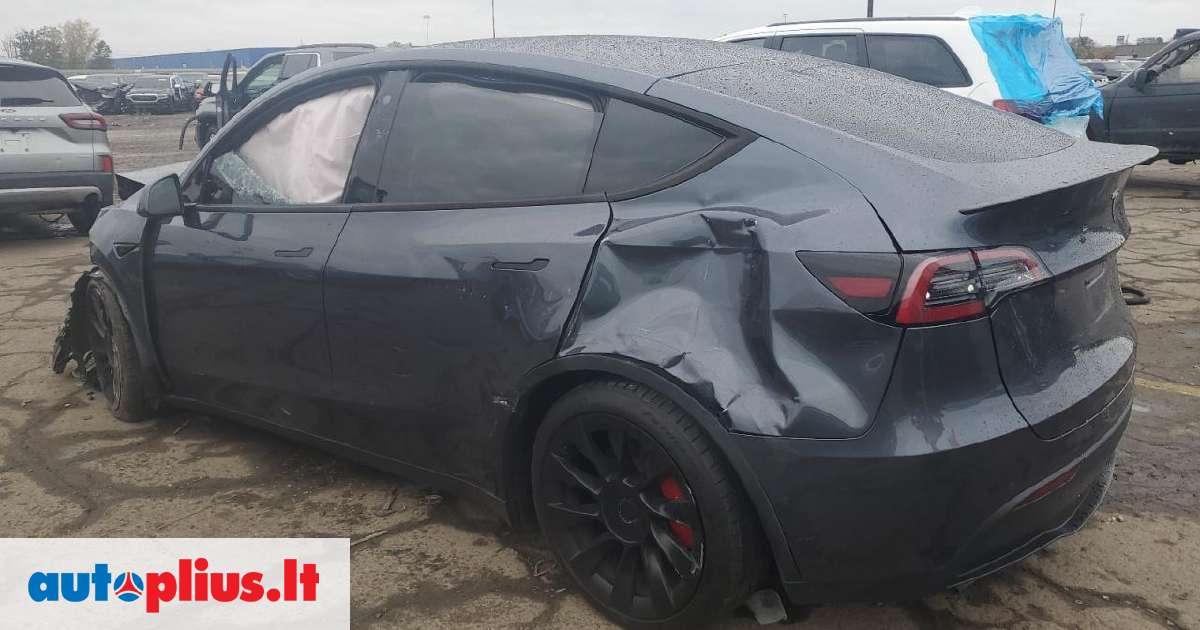 Tesla Model Y, 81 kWh, visureigis / krosoveris 2022-12 m., | A29798249