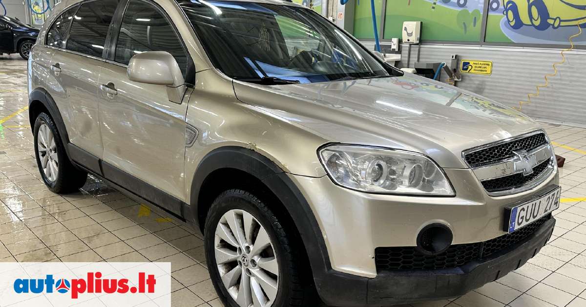 Chevrolet Captiva, 2.0 l., off-road / crossover 2007 m., | A29800523