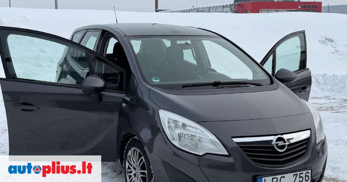 Opel Meriva, 1.7 l., vienatūris 2011 m., | A29797681
