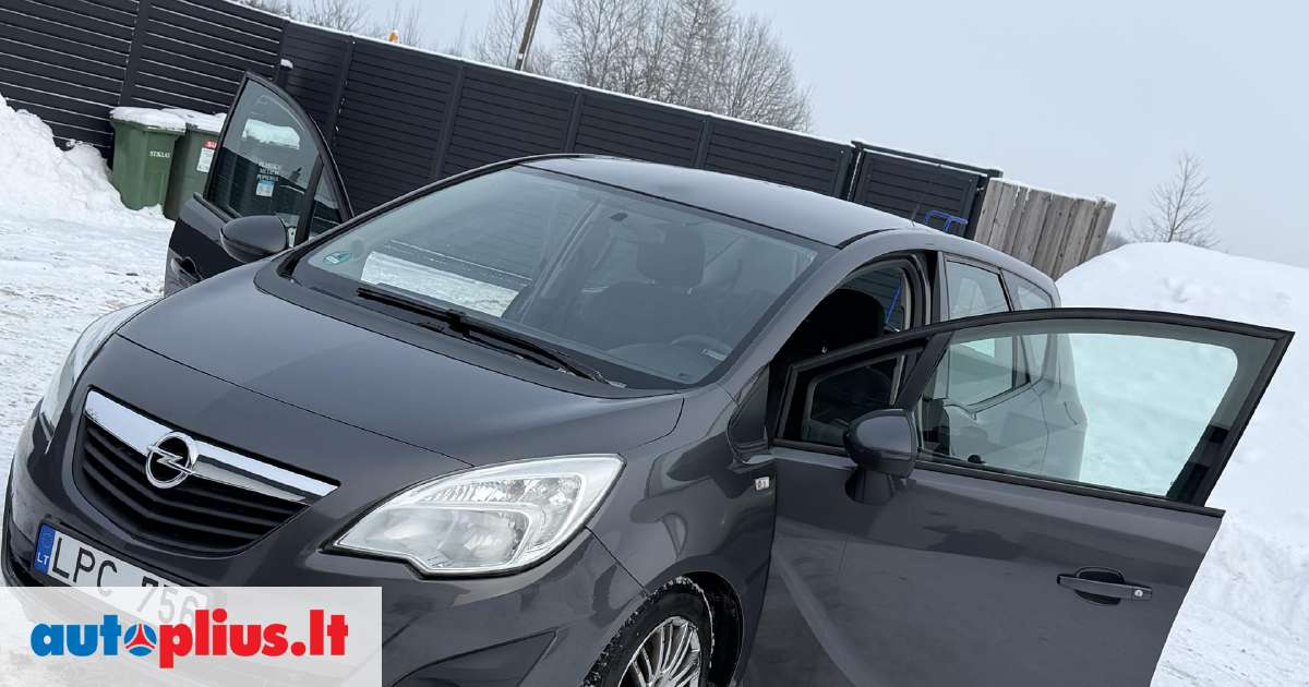 Opel Meriva, 1.7 l., vienatūris 2011 m., | A29797681