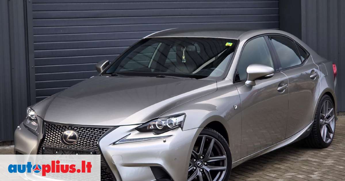 Lexus IS 300h, 2.5 l., sedans 2013-09 m., | A29802289