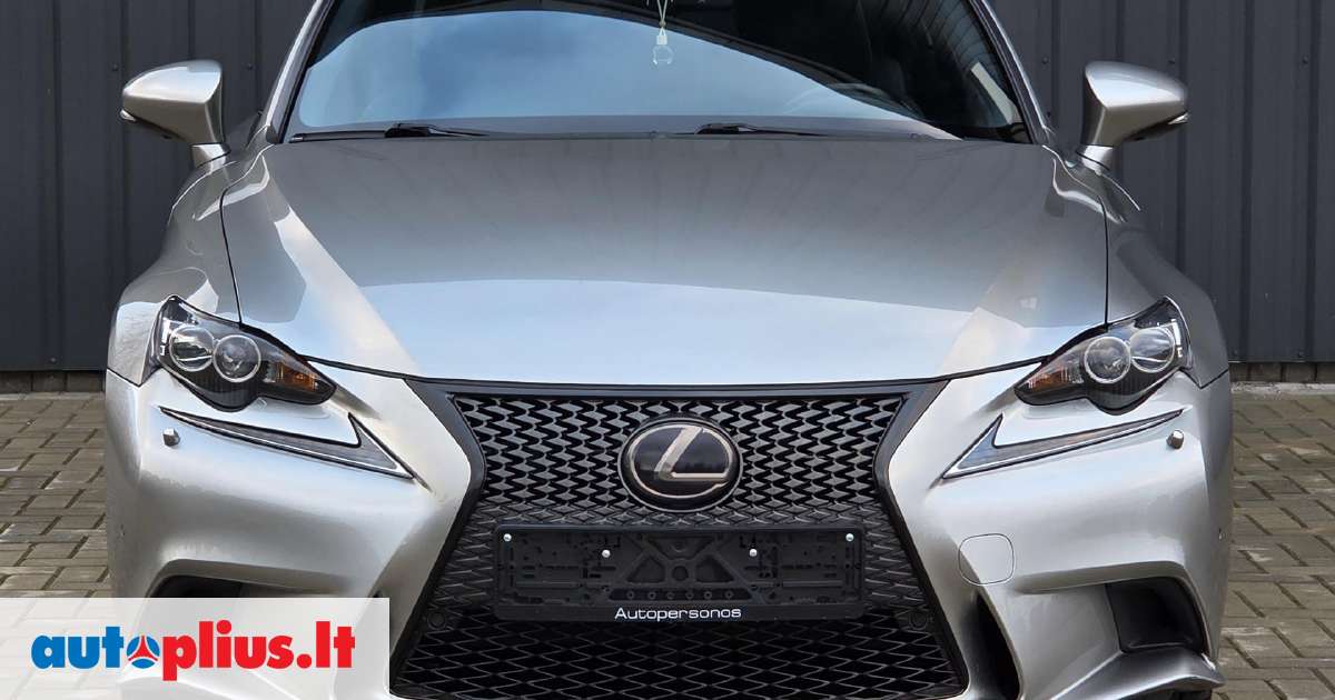 Lexus IS 300h, 2.5 l., sedans 2013-09 m., | A29802289