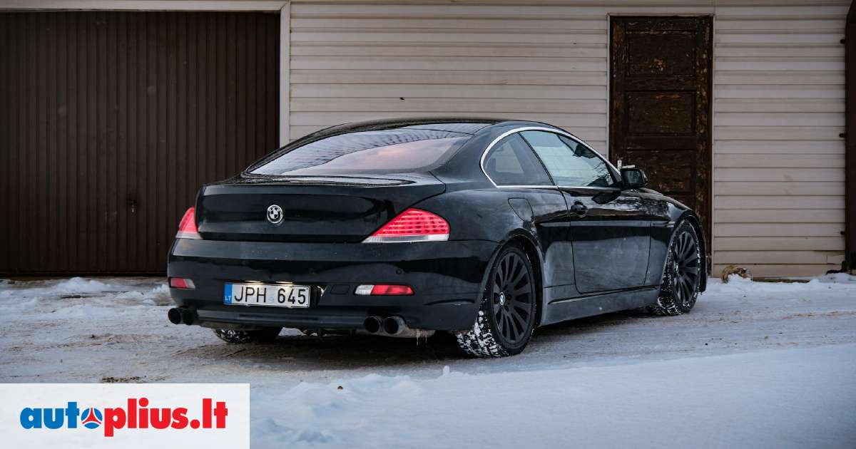 BMW 645, 4.4 l., kupė (coupe) 2004-05 m., | A29775637