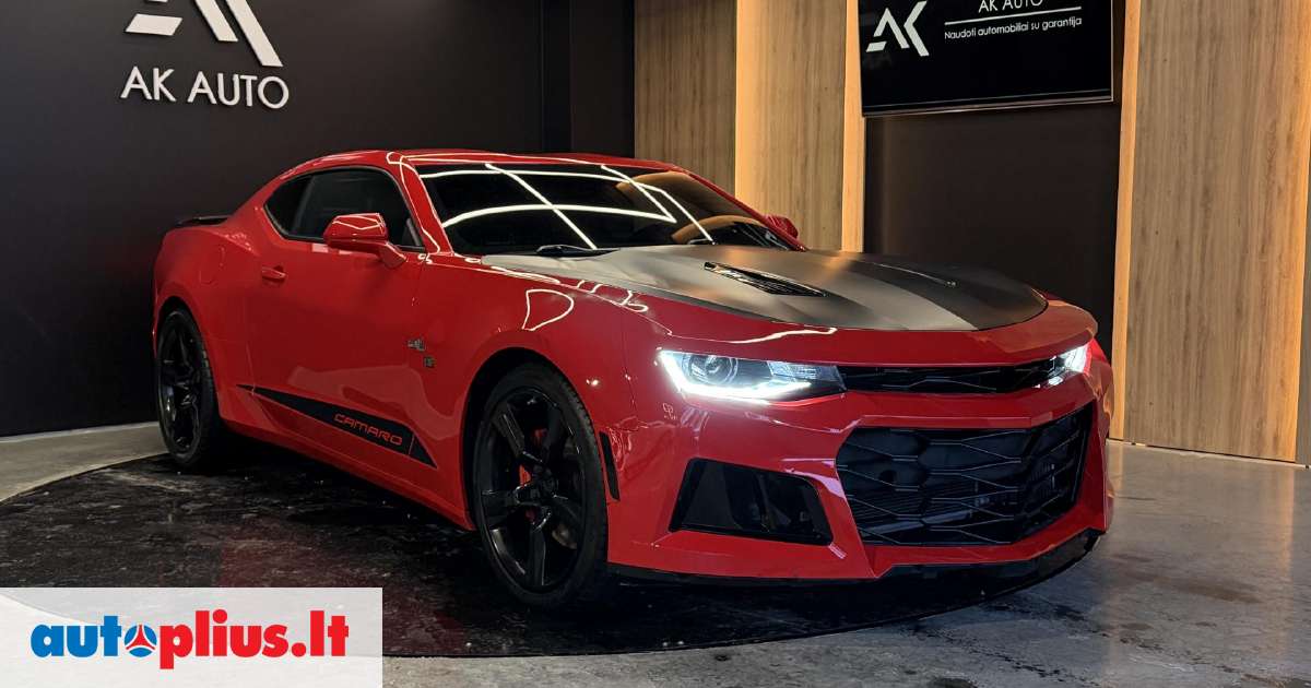 Chevrolet camaro 2016, Naudoti automobiliai | Autoplius.lt