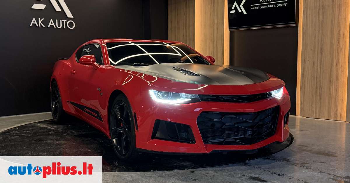 Chevrolet camaro 2016, Naudoti automobiliai | Autoplius.lt