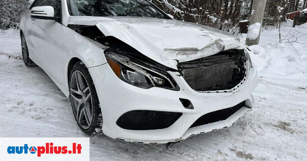 Mercedes-Benz E400, 3.0 l., kupė (coupe) 2016-07 m., | A29806493