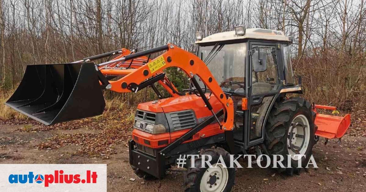 Kubota SU FRONTALINIU PAPILDYMAS, traktoriai | A29808097