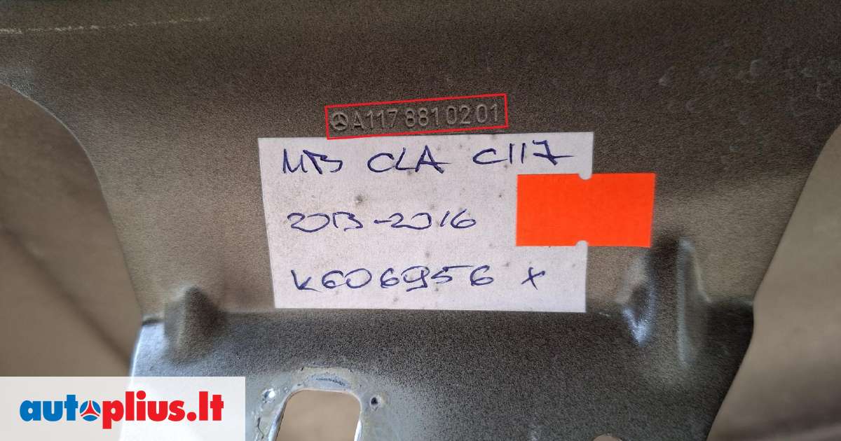 Mercedes-Benz CLA klasė, A1178810201, Cen30464 2014 m., | A29808169