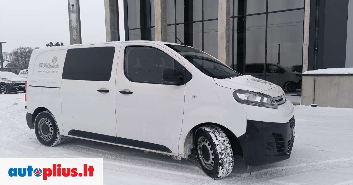 Citroen Jumpy, 1.5 l., komercinis 2021-01 m., | A29808429
