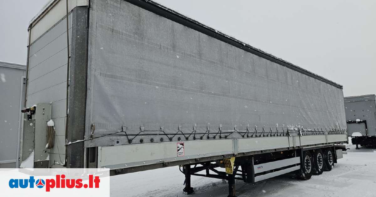Schmitz SCB*S3T, dropside with tarpaulin 2020-07 m., | A29808353