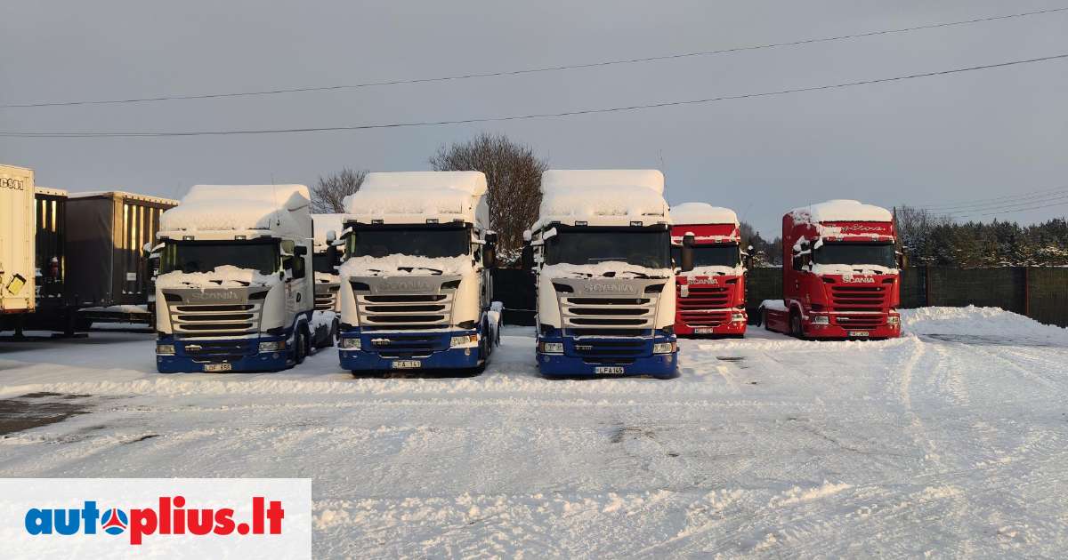 Scania R410, MEGA, 2 miegamosios vietos 2014-12 m., | A28888989