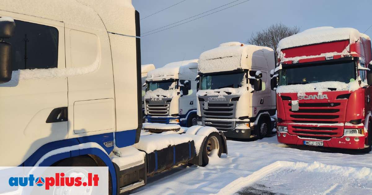 Scania R410, MEGA, 2 miegamosios vietos 2014-12 m., | A28888989