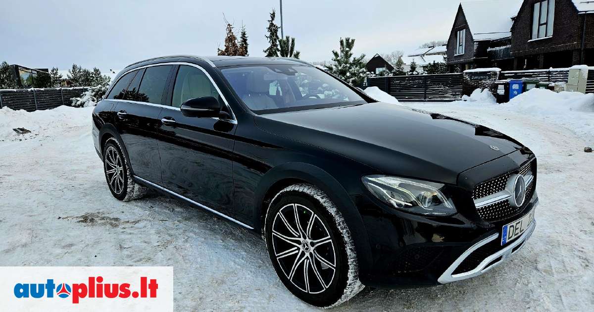 Mercedes-Benz E-Class All-Terrain, 2.0 l., universalas 2018-12 m ...