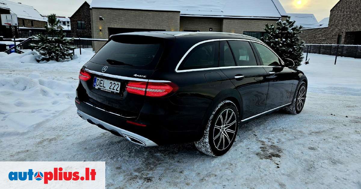 Mercedes-Benz E-Class All-Terrain, 2.0 l., universalas 2018-12 m ...