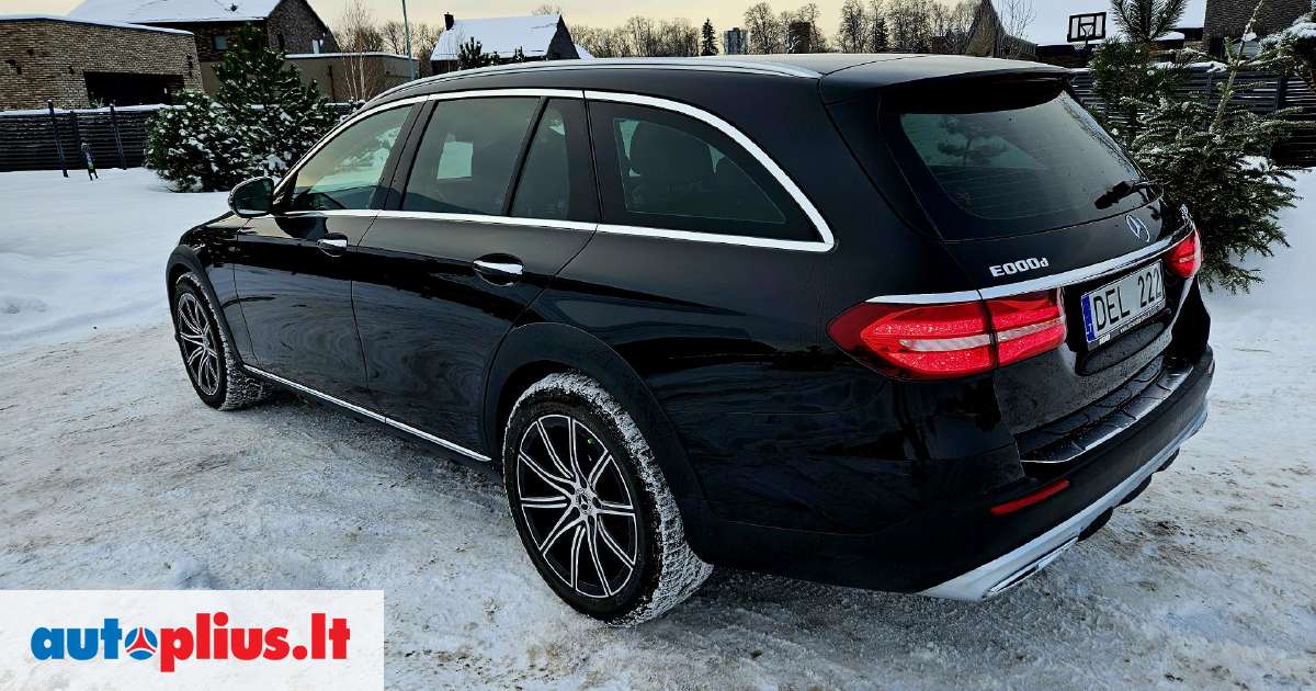 Mercedes-Benz E-Class All-Terrain, 2.0 l., universalas 2018-12 m ...