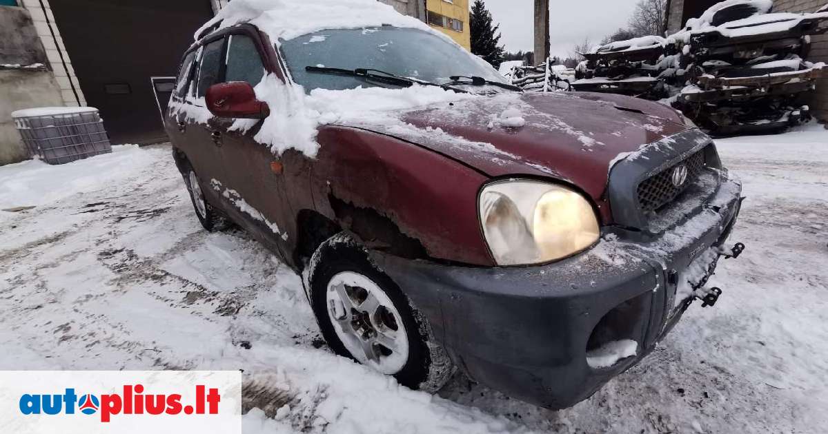 Hyundai Santa Fe for parts. 2026 1 11 pigios dalys vilniuje 37068744056 ...
