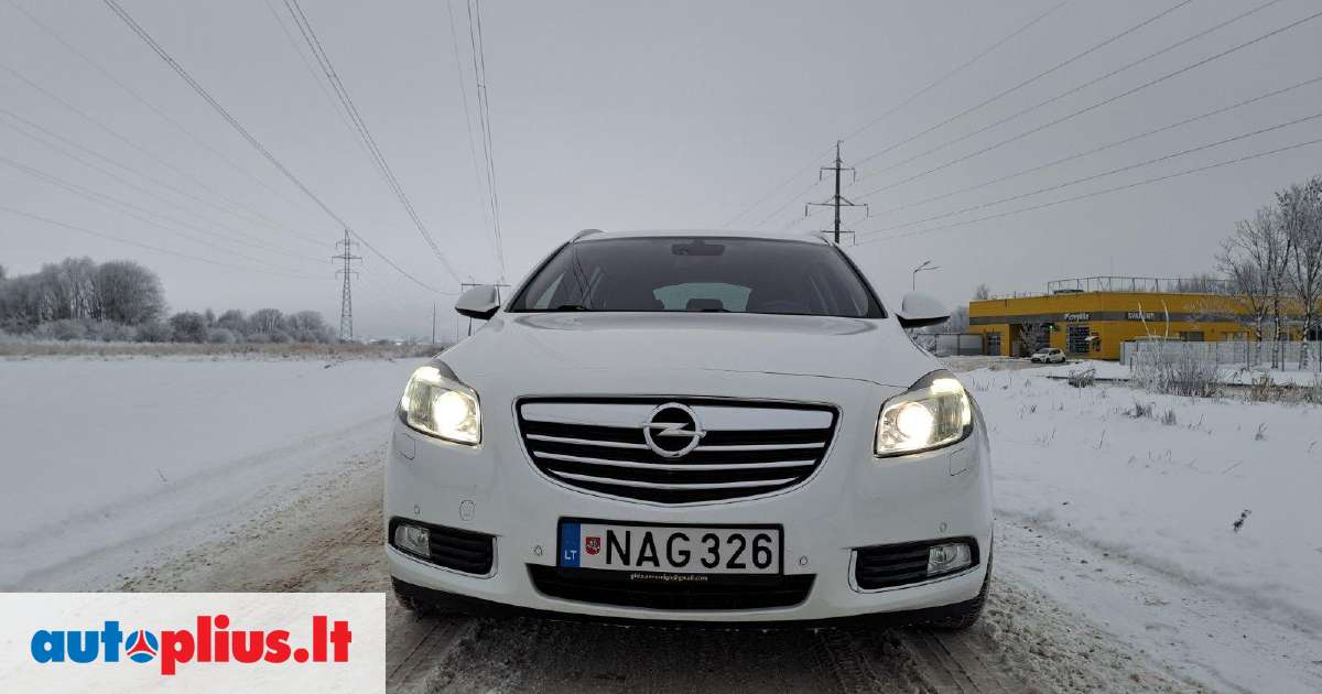 Opel Insignia, 2.0 l., universalas 2011-07 m., | A29814601