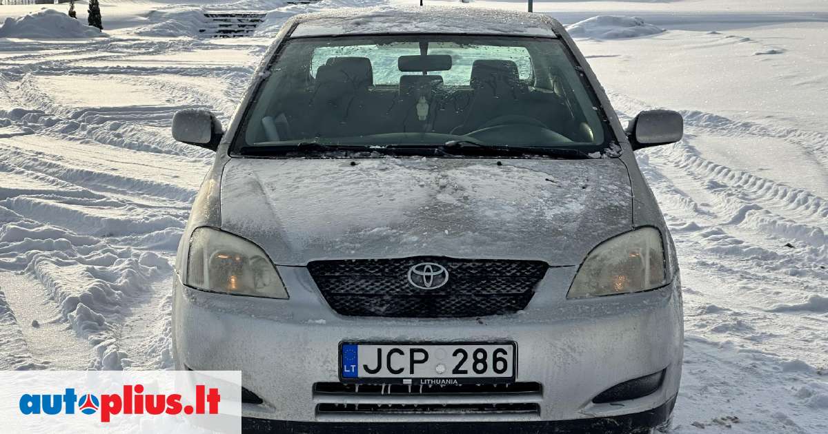Toyota Corolla, 1.4 l., hečbekas 2003-08 m., | A29816783