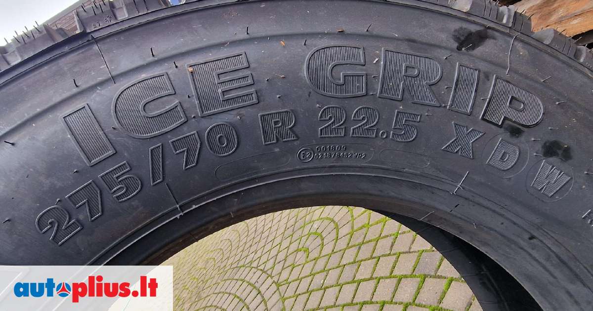 Michelin Ice grip, žieminės 275/70 R22,5 | A29817017