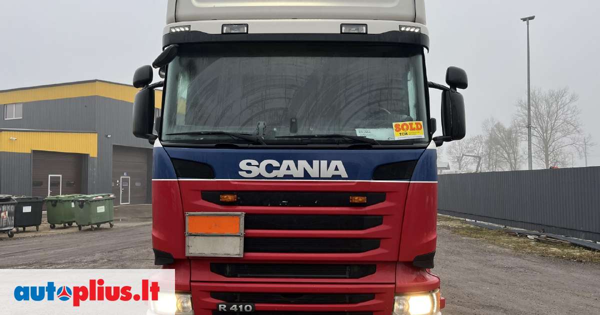 Scania R410 ADR, 2 miegamosios vietos 2015-10 m., | A29818611