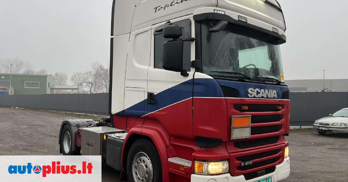 Scania R410 ADR, 2 miegamosios vietos 2015-10 m., | A29818611