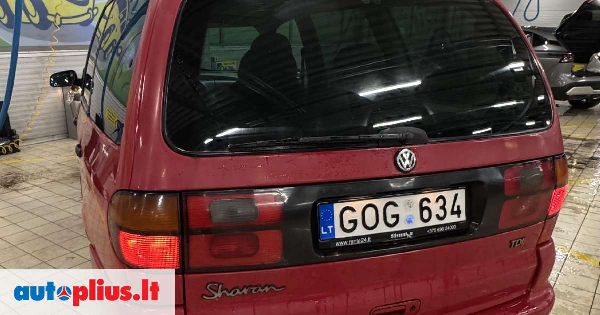 Volkswagen Sharan, 1.9 l., vienatūris 2000-04 m., | A29818753