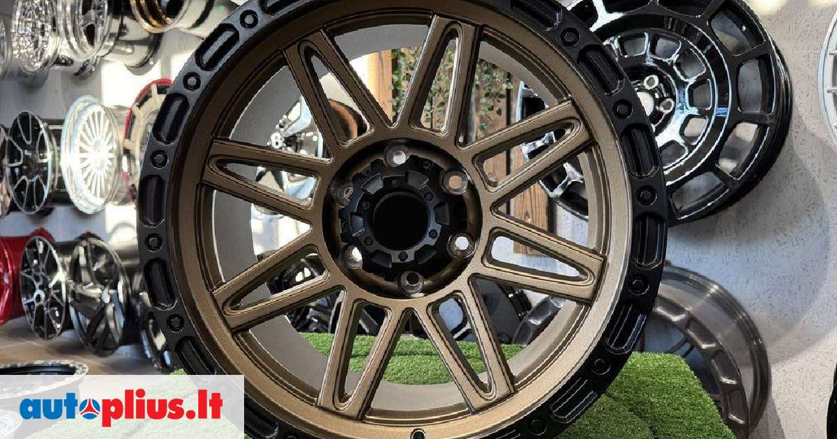 Autowheels Agp 307 Style Hilux, lengvojo lydinio, R18 | A29820599