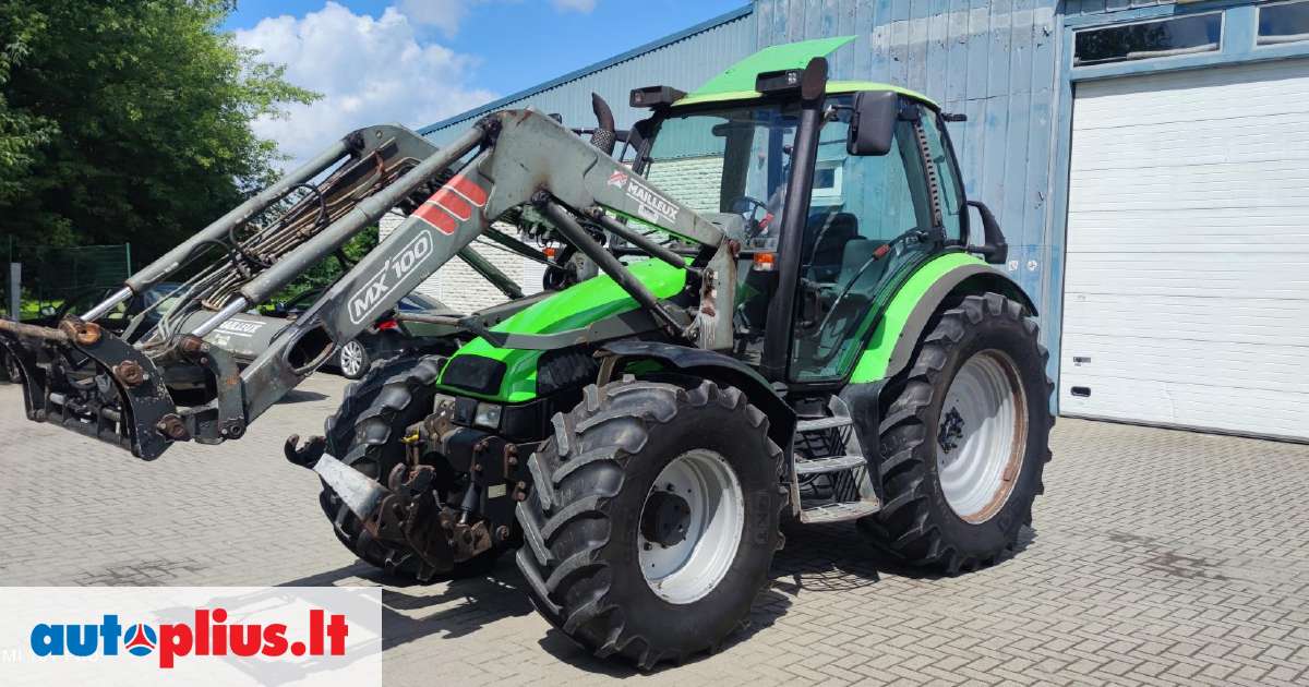 Deutz Agrotron 100, traktoriai 2004-12 m., | A29821263