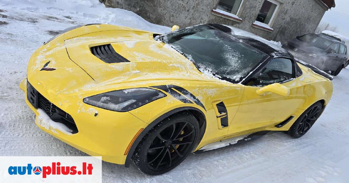 Chevrolet Corvette, 6.2 l., kabrioletas 2019-01 m., | A29824848