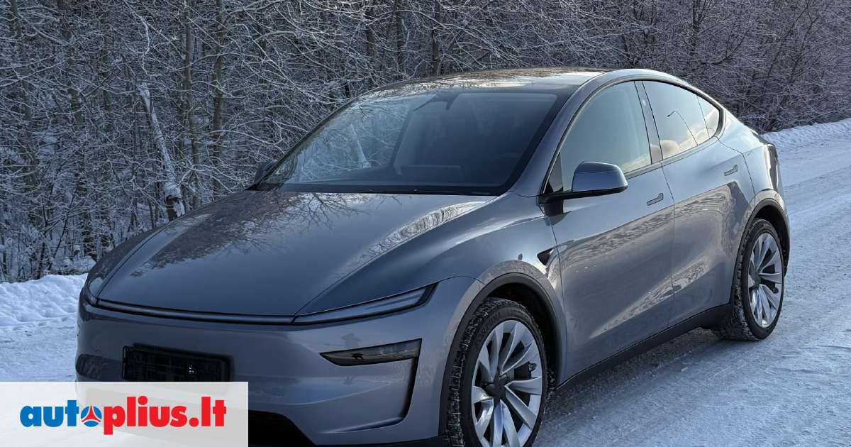 Tesla Model Y, 82 kWh, visureigis / krosoveris 2025-03 m., | A29827060