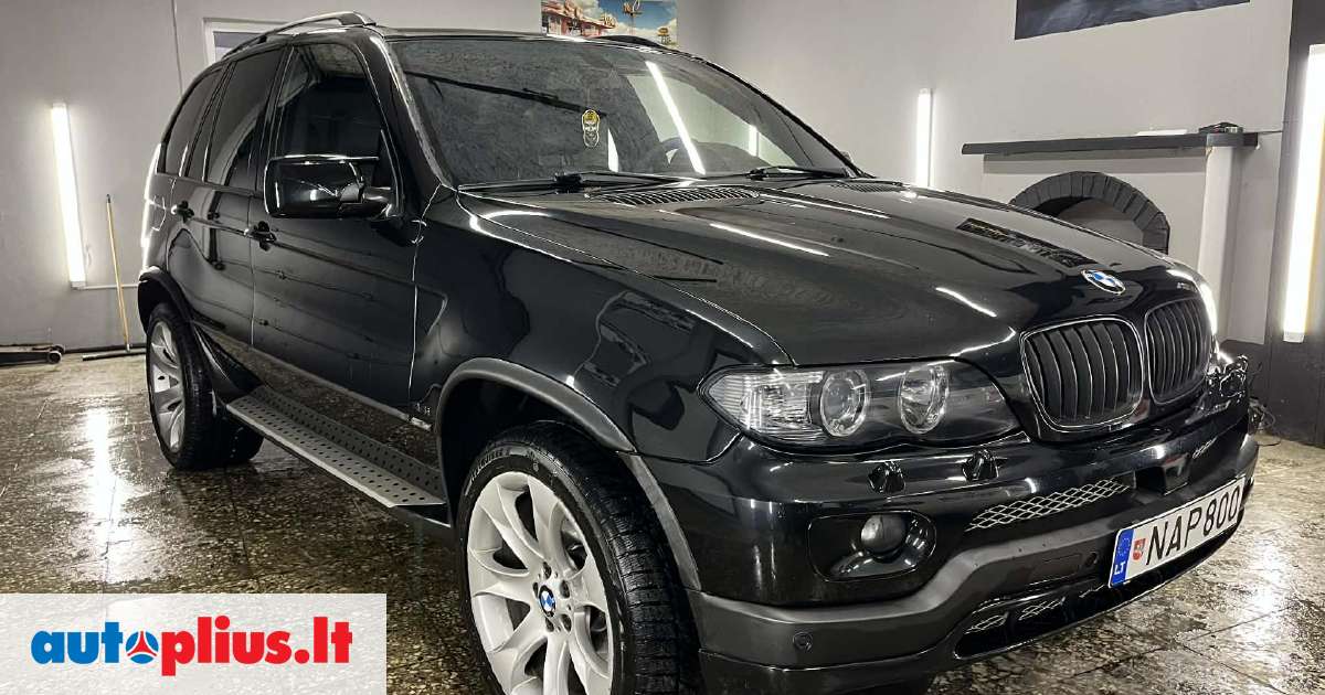 BMW X5, 4.4 l., visureigis / krosoveris 2004-11 m., | A29827434