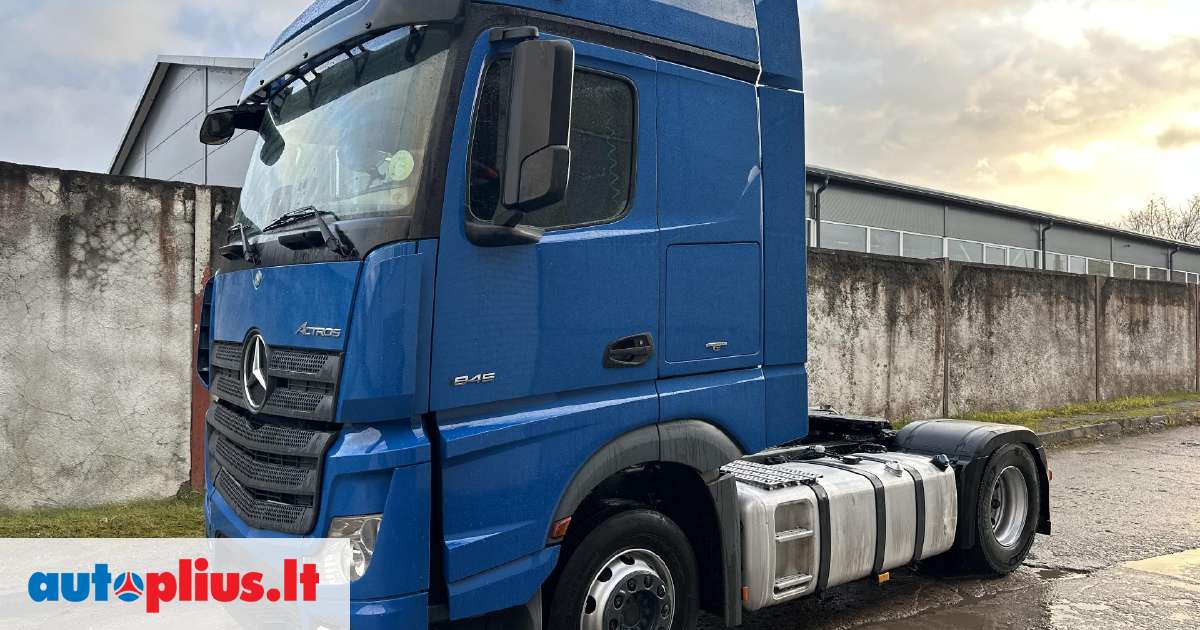 Mercedes-Benz Actros 1845, 2 miegamosios vietos 2017-05 m., | A29828816