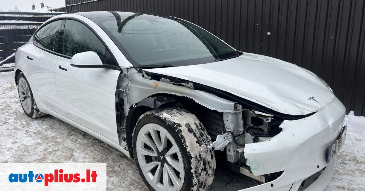 Tesla Model 3, 81 kWh, hečbekas 2021-08 m., | A29828896